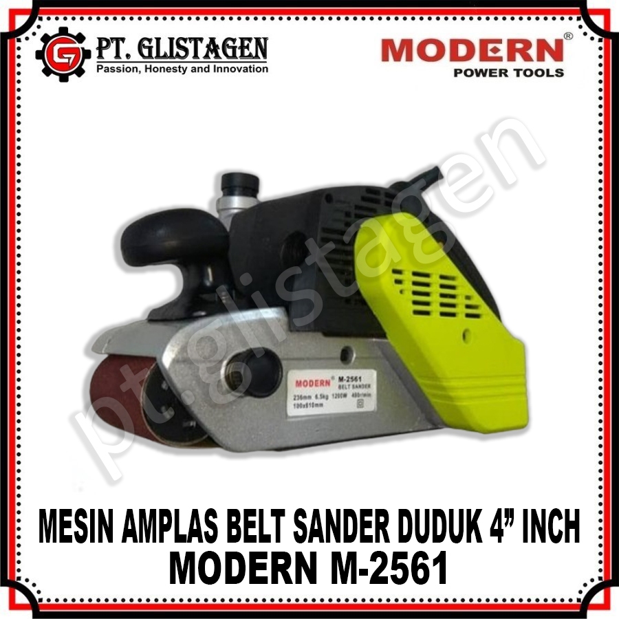Jual MODERN M2561 Mesin Amplas Belt Sander Tank M-2561 | Shopee Indonesia