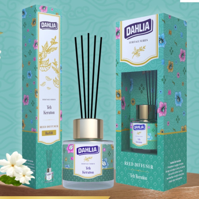 Jual Evergreen Reed Diffuser Dahlia Reed Diffuser Teh Keraton KODE D5X4 ...
