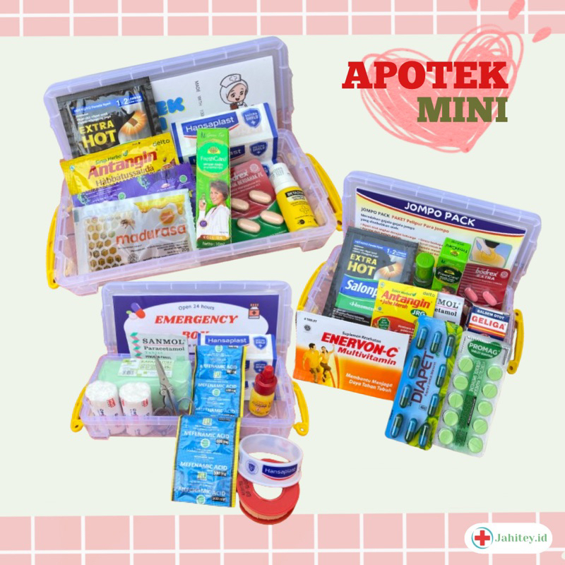 Jual READY STOCK Apotek mini kado untuk pacar ayang suami teman sahabat ...