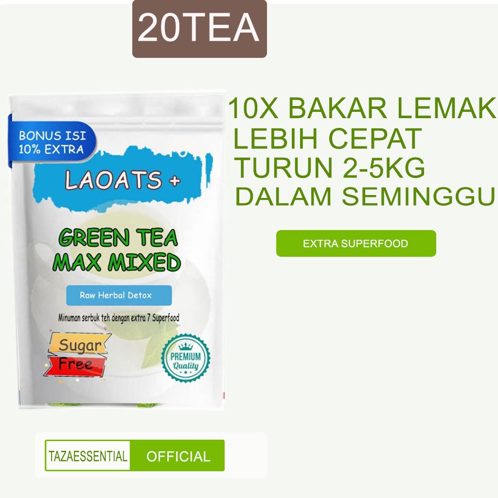 Jual Teh Hijau Asli Minuman Diet Pelangsing Badan Penurun Berat Badan ...