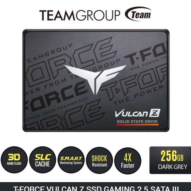 Jual Terbaru Team Group TForce Vulcan Z SSD Gaming 25 SATA3 GMP ...