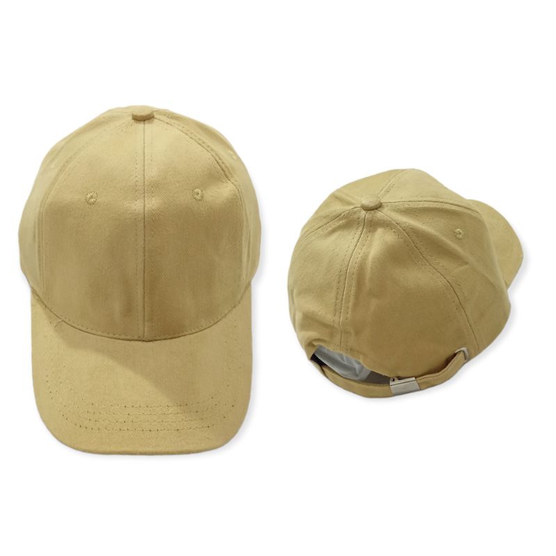 Jual Topi Caps Polos Tebal Ukuran Dewasa Bahan Katun Denim Tipe Unisex ...