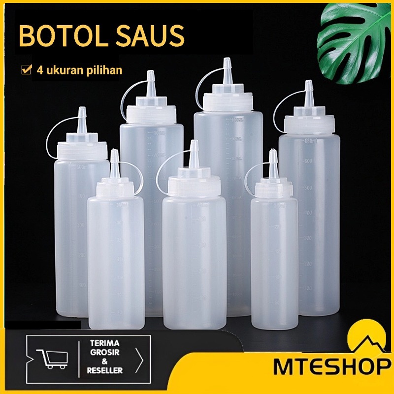 Jual MTE Botol Sauce Serbaguna Mayonnaise Kecap Cuka Dengan ...