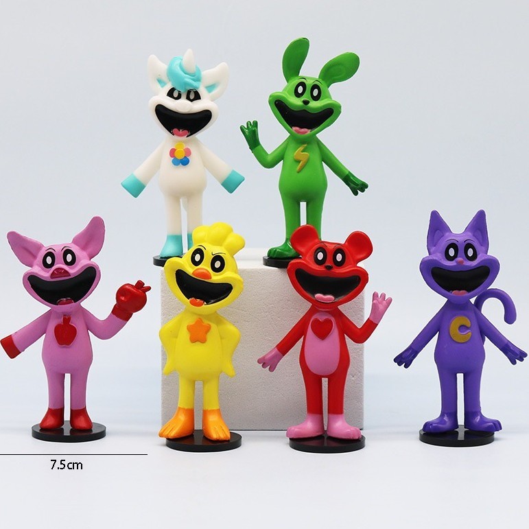 Jual Smilling Critters Figure Set / Mainan Poppy Playtime Smiling ...