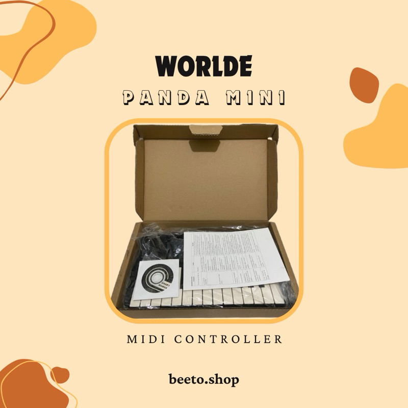 Jual Worlde Panda Mini MK1 MIDI Controller Keyboard Second | Shopee ...