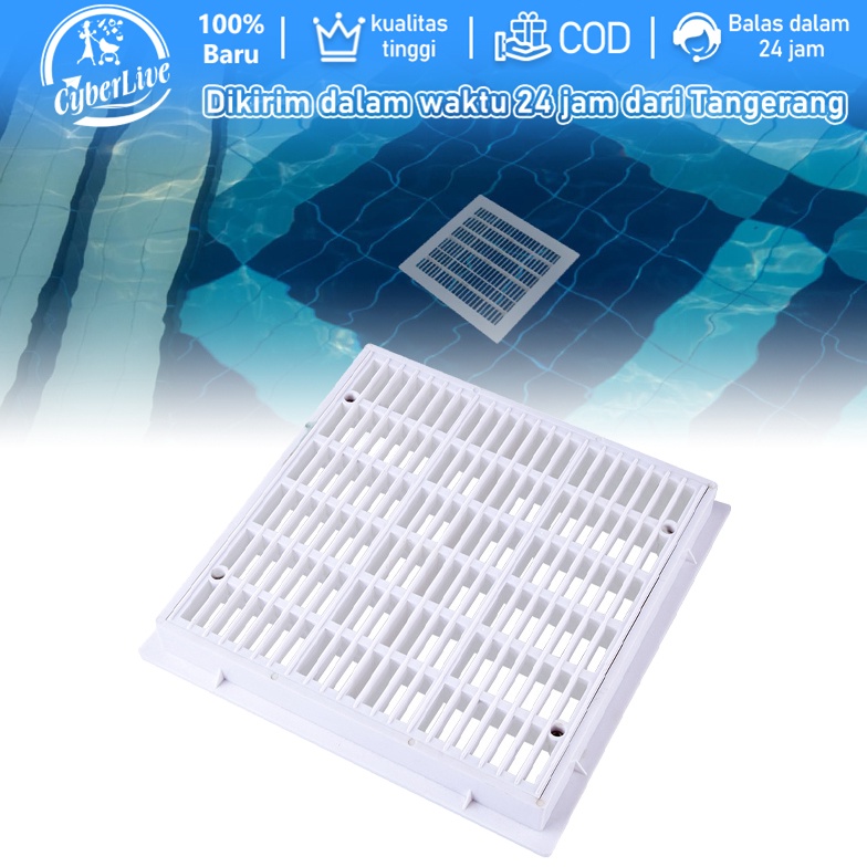 Jual KODE T89B Cover Maindrain Kolam Renang Frame And Grates 9x9 Inch ...