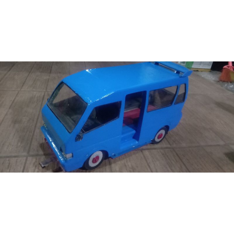 Jual MINIATUR MOBIL ANGKOT UKURAN 40CM | Shopee Indonesia