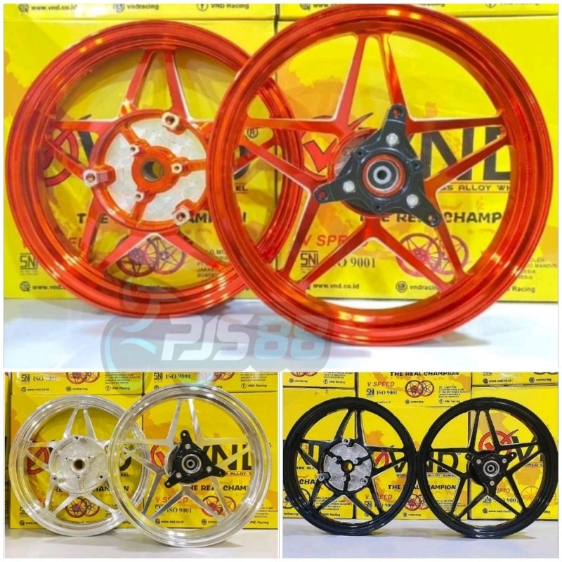 Jual Velg Racing Vnd V speed Bintang Nmax old & Nmax new / Velg V Speed ...