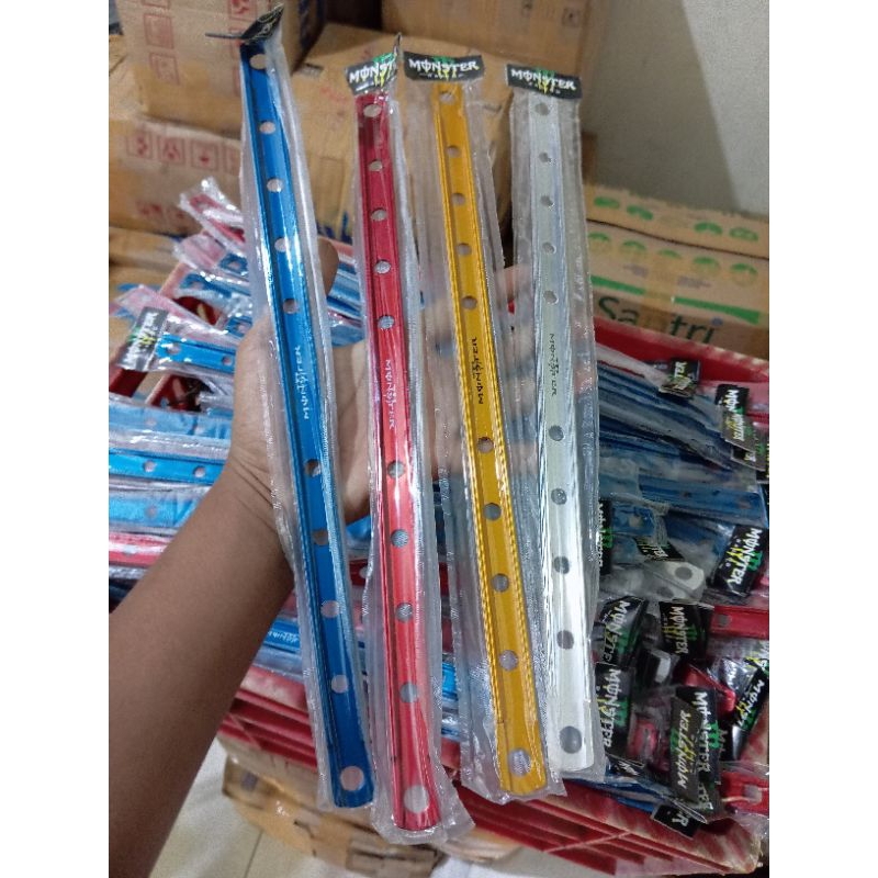 Jual Panel rem warna/penggaris almini motor/penggaris alumunium ...