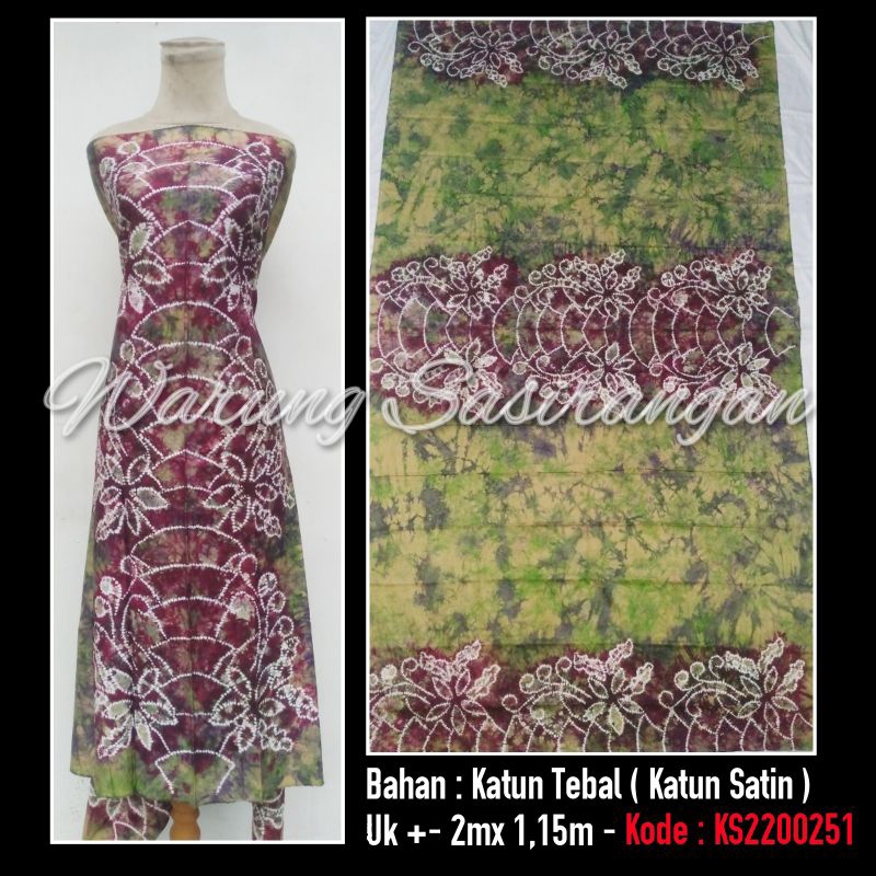 Jual SASIRANGAN / Kain Sasirangan Katun / batik sasirangan / sasirangan ...