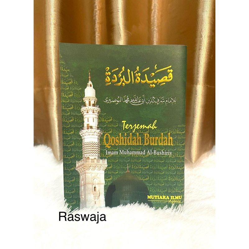 Jual Kitab Qosidah Burdah & Terjemah - mutiara ilmu / Kitab Burdah ...