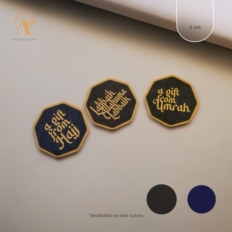 Jual Ashadewi Gayatri - 10 pcs sticker seal souvenir Umroh / Haji ...