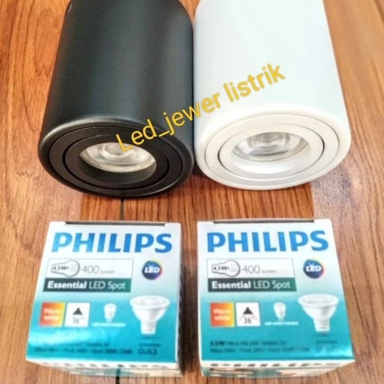 Jual downlight outbow mini led philips 4.5w 220v warm white | Shopee ...