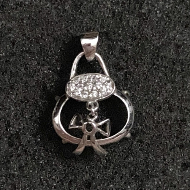 Jual Liontin Perak Ribbon Bag Pendant (925 Silver) | Shopee Indonesia