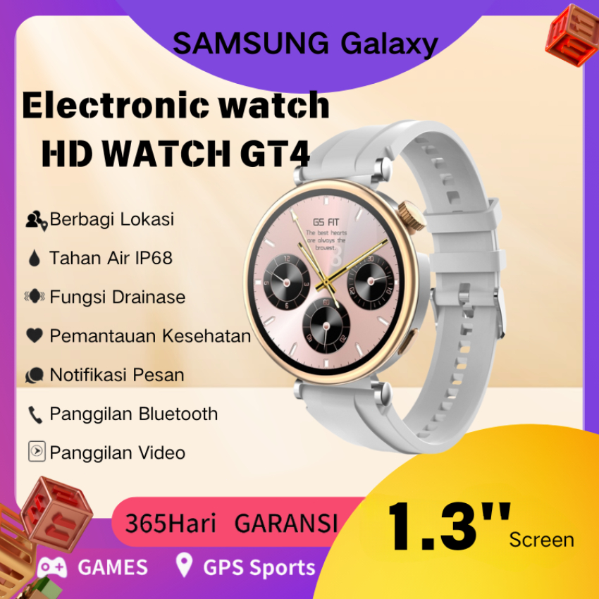 Jual Watch GT4 mini smartwatch Olahraga Layar AMOLED segi empat ...
