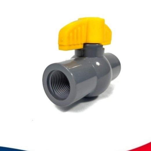 Jual Stop Kran Onda PVC 3/4" Polos / Drat Dalam --- Ball Valve Drat ...