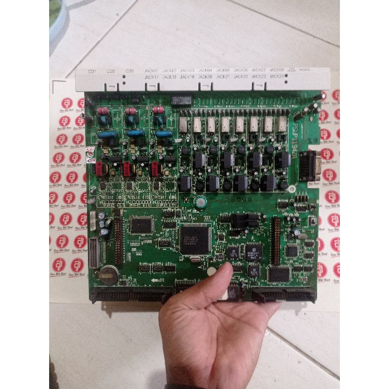 Jual CARD PABX TA 308 3 LINE 8 EXTENSION SECOND BAGUS NORMAL CARD KE 1 ...
