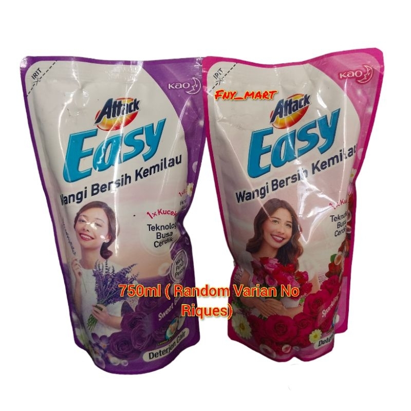 Jual Attack Easy 750ml / Deterjen Cair 750ml | Shopee Indonesia