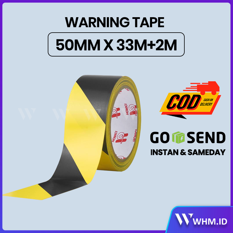 Jual Warning tape merek Horici/OPP PVC Police Line tape Barricade tape ...
