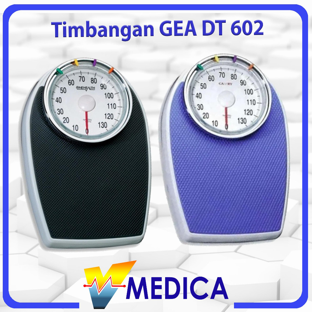 Jual Timbangan Badan Manual Jarum Model Oval Gea DT602 / Timbangan ...