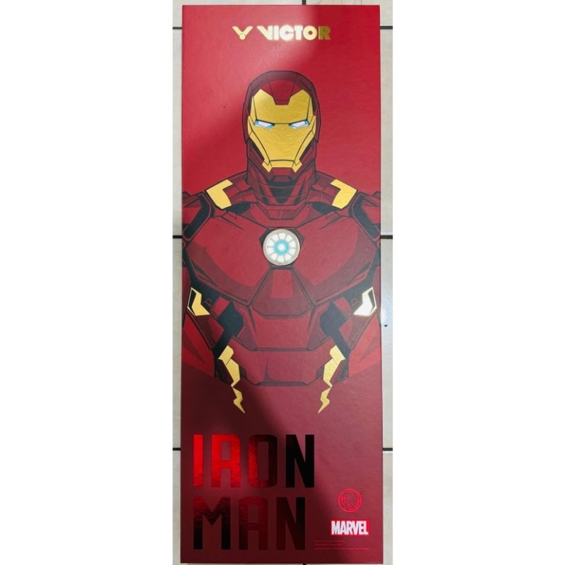 Jual Raket Badminton Victor Iron Man Limited Edition Victor x Marvell ...