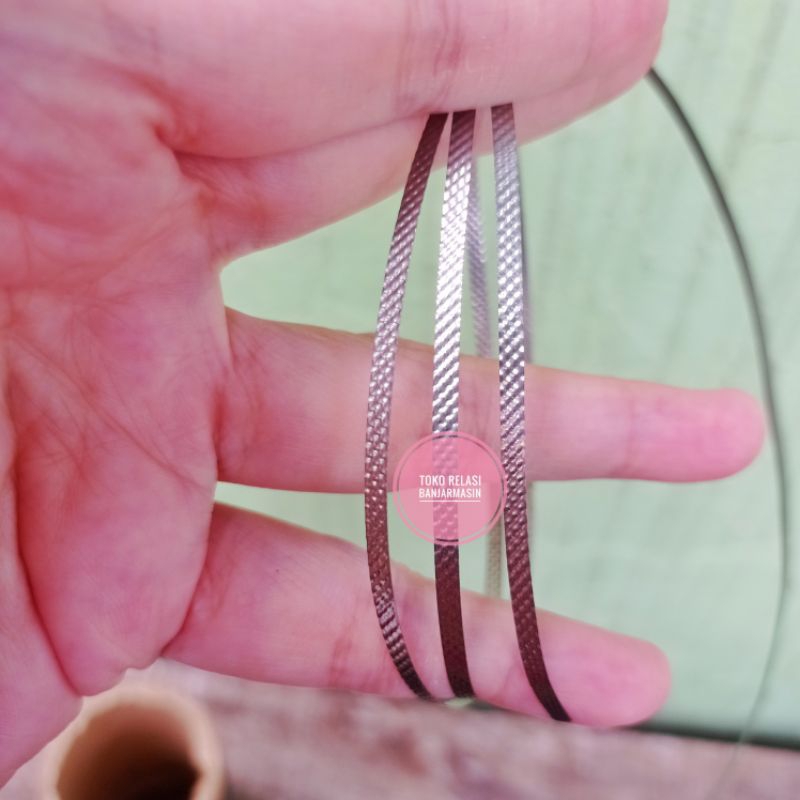 Jual Elemen Kawat niklin/kawat heater/Kawat impulse sealer 2,5mm pjg 1m ...