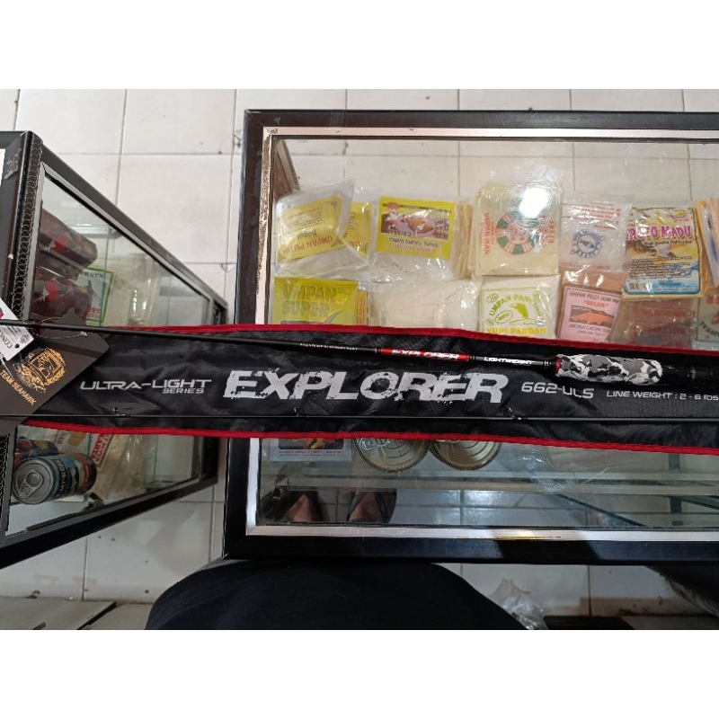 Jual ROD |CARBON| ULTRALIGHT/ UL SEAHAWK EXPLORER | Shopee Indonesia
