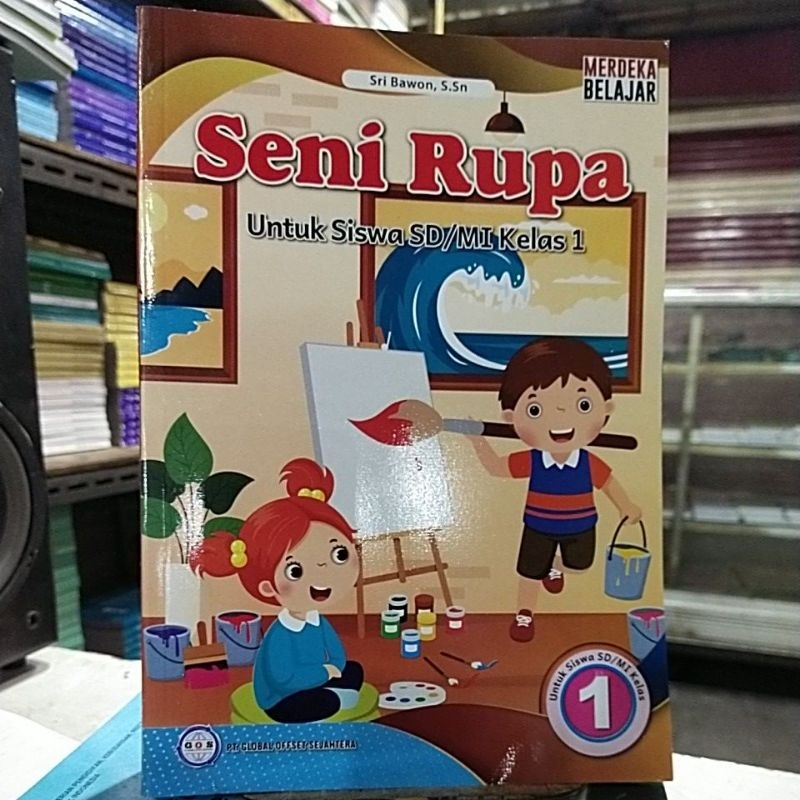 Jual BUKU PAKET SENI RUPA UNTUK KELAS 1,2,3,4,5,6 SD/MI GOS KURIKULUM MERDEKA. | Shopee Indonesia