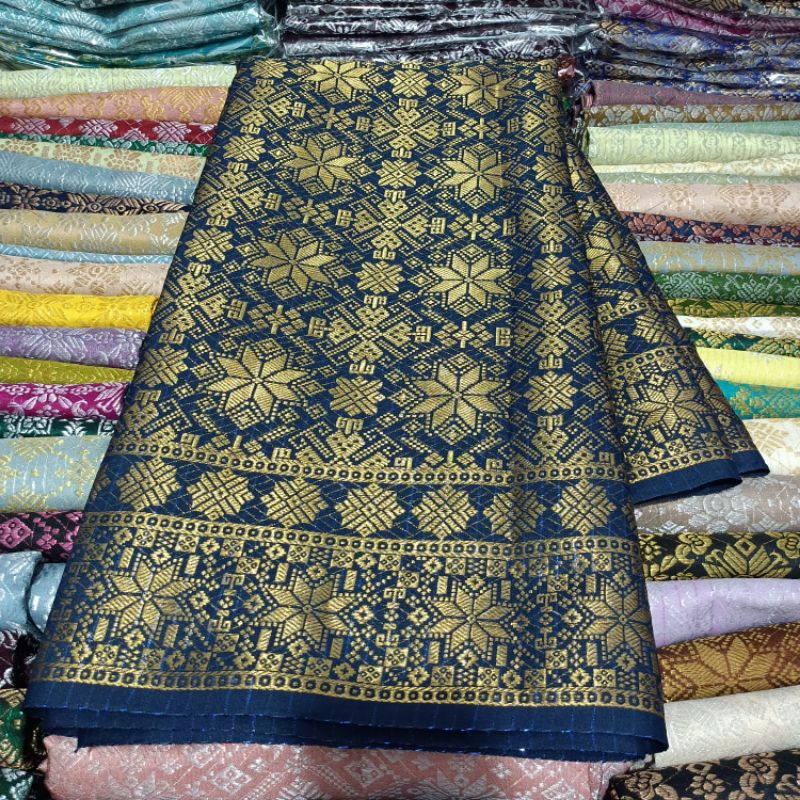Jual Kain songket/Songket meteran/Songket Palembang/Songket mesin/Songket tenun | Shopee Indonesia