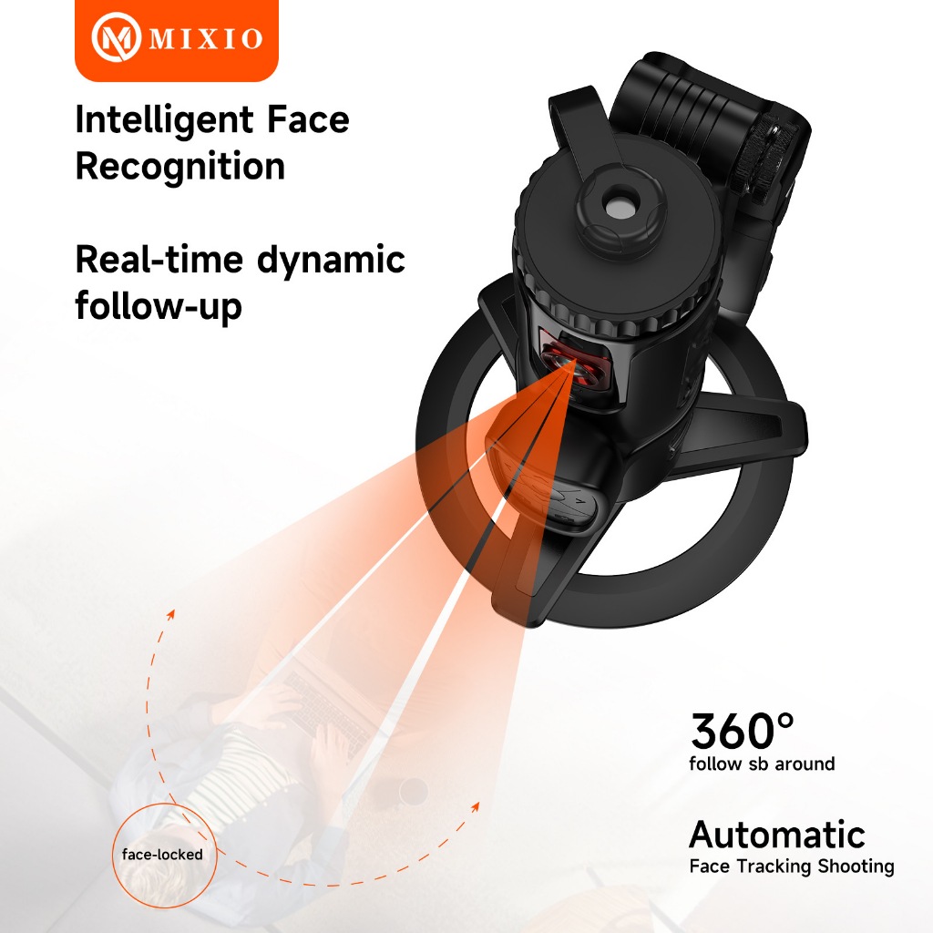 Jual MIXIO A300 Auto Face Tracking Handphone Camera Stabilizer 360 ...