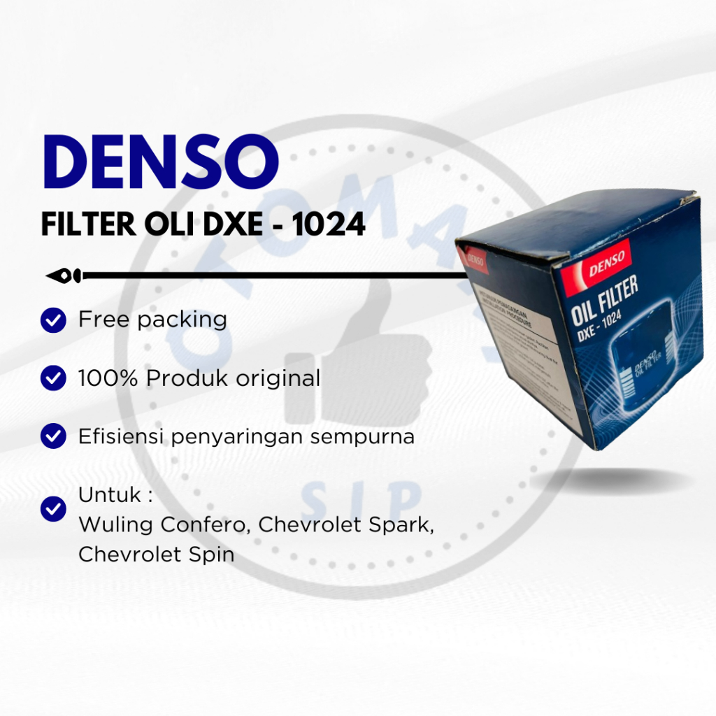 Jual Filter Oli Denso DXE-1024 Wuling Confero, Chevrolet Spark, Spin | Shopee Indonesia