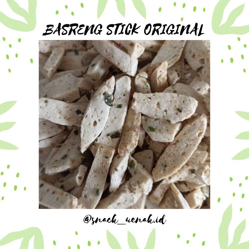 Jual SNACK KILOAN BASRENG STICK ORIGINAL 250 GRAM | CEMILAN MURAH ...