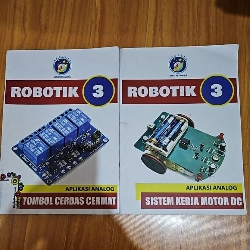 Jual Robotik 3 sepaket (sistem kerja motor DC + Tombol cerdas cermat ...