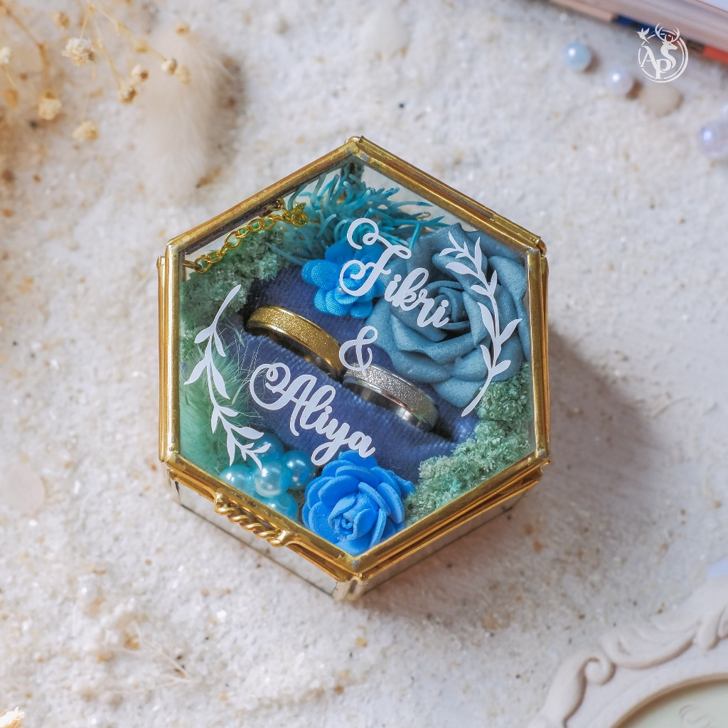 Jual RING BOX TEMPAT CINCIN LAMARAN GLASS BOX RUSTIC AESTHETIC | Shopee ...