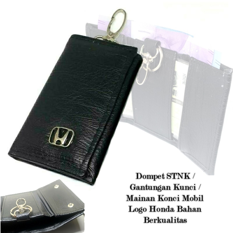 Jual Gantungan Kunci Dompet STNK / Mainan Konci Mobil Logo Honda Jazz ...