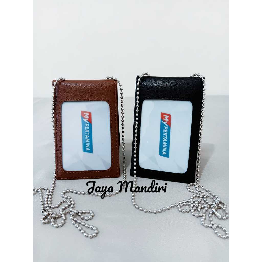 Jual Name Tag Id Card Holder Dompet Saku Dompet Kartu Magnet plus ...