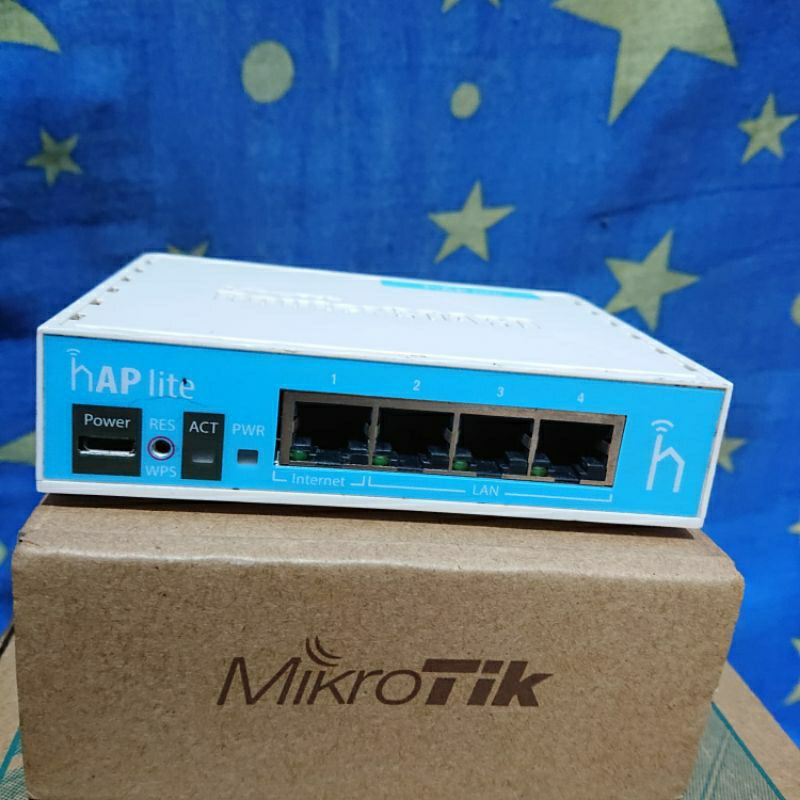 Jual MIKROTIK ROUTER BOARD hAP Lite RB941-2nD BB 0,0% Lisensi Port Lan ...