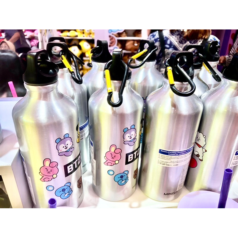 Jual Miniso x BT21 Collection Bottle Cangkir Air Olahraga Tumbler ...