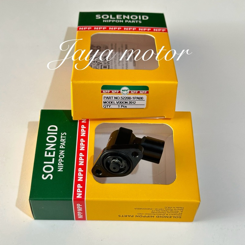 Jual Sensor Solenoid Selenoid Cuk Langsam IACV Vixion 2012 IPA Npp ...
