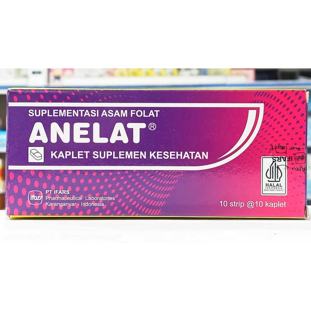 Jual Anelat 𝟏 𝐊𝐎𝐓𝐀𝐊 𝐈𝐒𝐈 𝟏𝟎𝟎 𝐊𝐀𝐏𝐋𝐄𝐓 - Suplementasi Asam Folat 1000 MCG ...