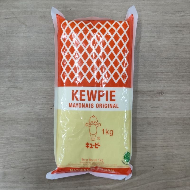 Jual KEWPIE MAYONAISE ORIGINAL 1KG MAYO MAYONES 1KG 1 KG POUCH PLASTIK MURAH ENAK | Shopee Indonesia