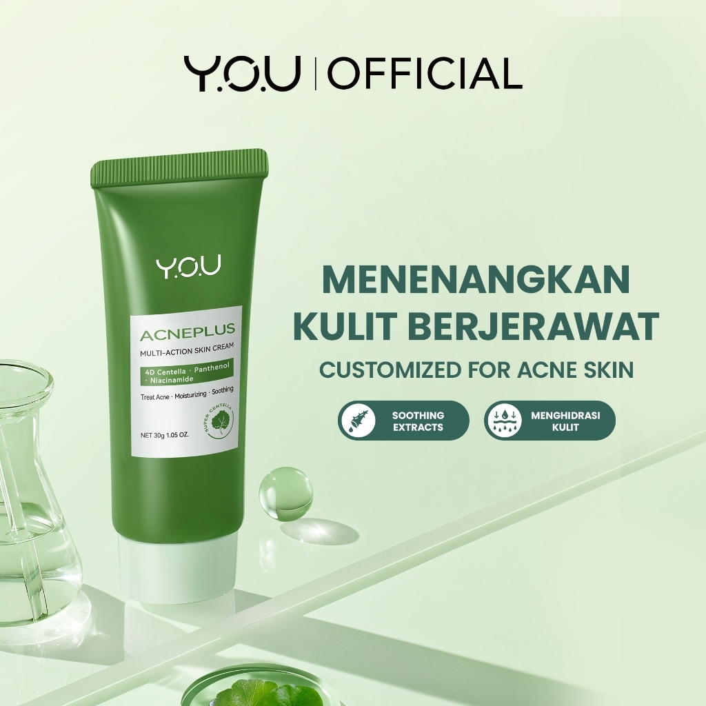 Jual YOU Acne Plus Multi Action Skin Cream - 30gr | Shopee Indonesia