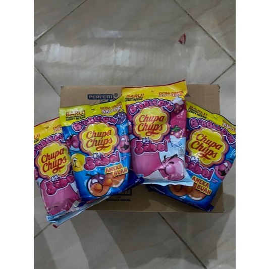 Jual ( PAKET ISI 5 ) Permen Big Babol Chupa Cups Permen isi 40+5pcs ...