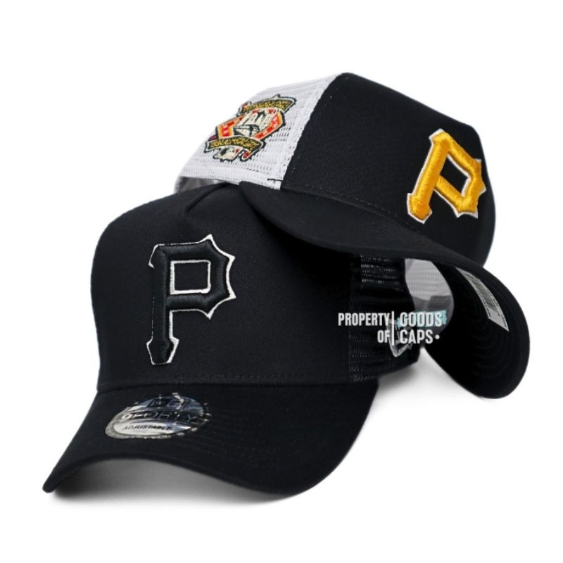 Jual Topi Baseball Pittsburgh Pirates Logo P Full Tag Premium Topi Logo ...