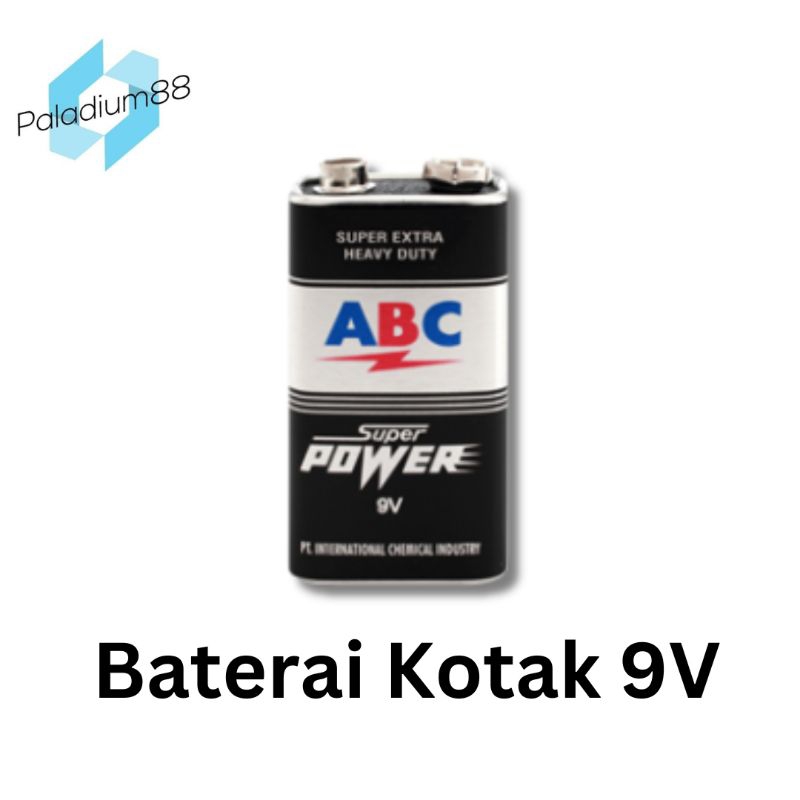 Jual Baterai Kotak 9V ABC Super Power | Shopee Indonesia