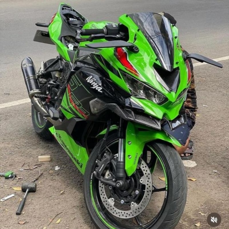Jual Winglet Kawasaki Ninja 250 FI New Winglet Ninja 250 FI Old Winglet ...