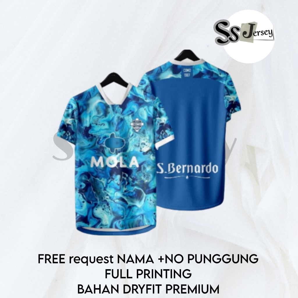 Jual Jersey Como1907 2023 2024 Full Printing (Free Request NAMA + NO ...