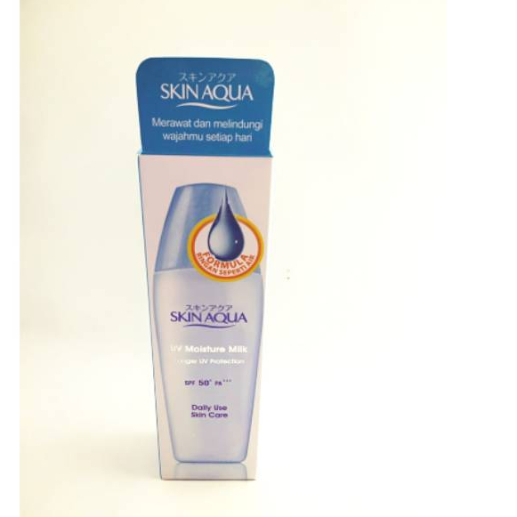 Jual SKIN AQUA SPF 50 Moisture Milk / SUNSCREEN | Shopee Indonesia