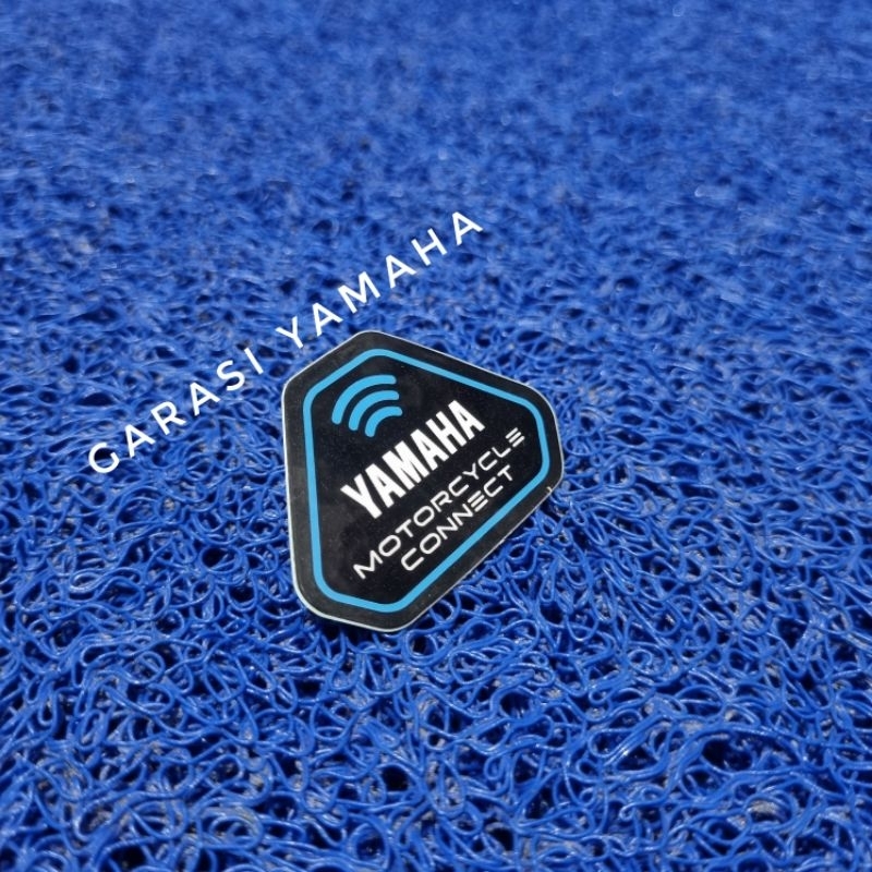 Jual Stiker yamaha connected sticker motorcycle nmax connected logo ...