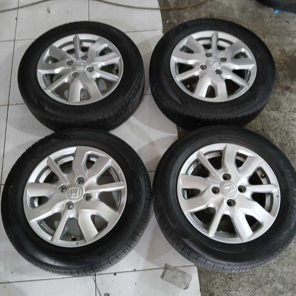 Jual VELG OEM STD BRIO SATYA RING 14 LEBAR 5 PCD 4X100 SILVER BAN DUNLOP 175 65 R14 THUN 2022 ...